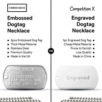 Simon 'Ghost' Riley US Military Dog Tags | TheDogTagCo