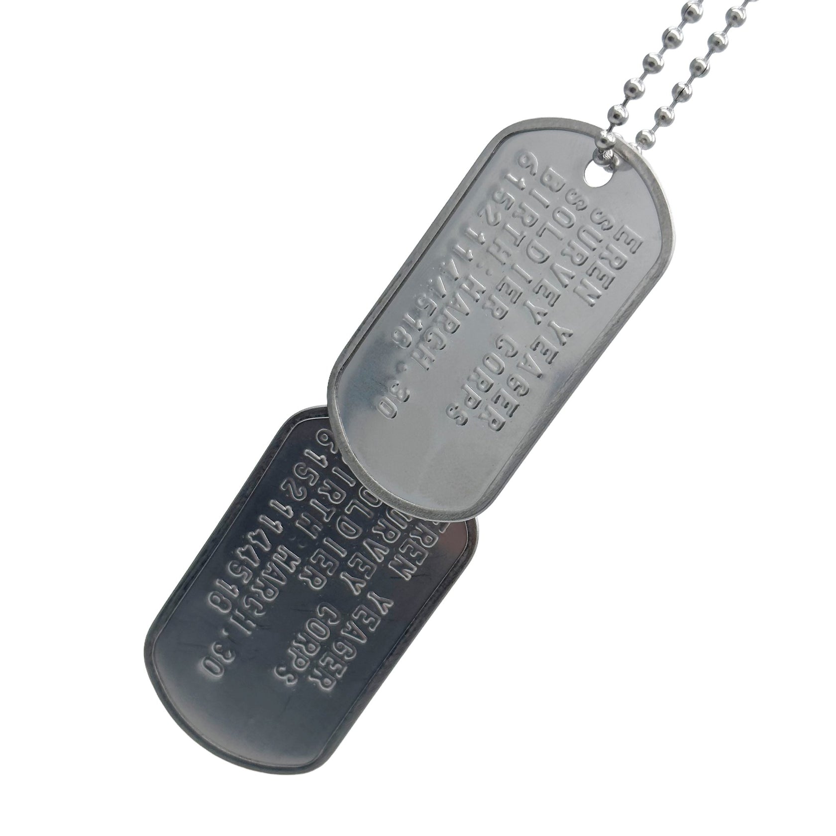 Buy 'EREN YEAGER' Dog Tags - Chains Included | TheDogTagCo
