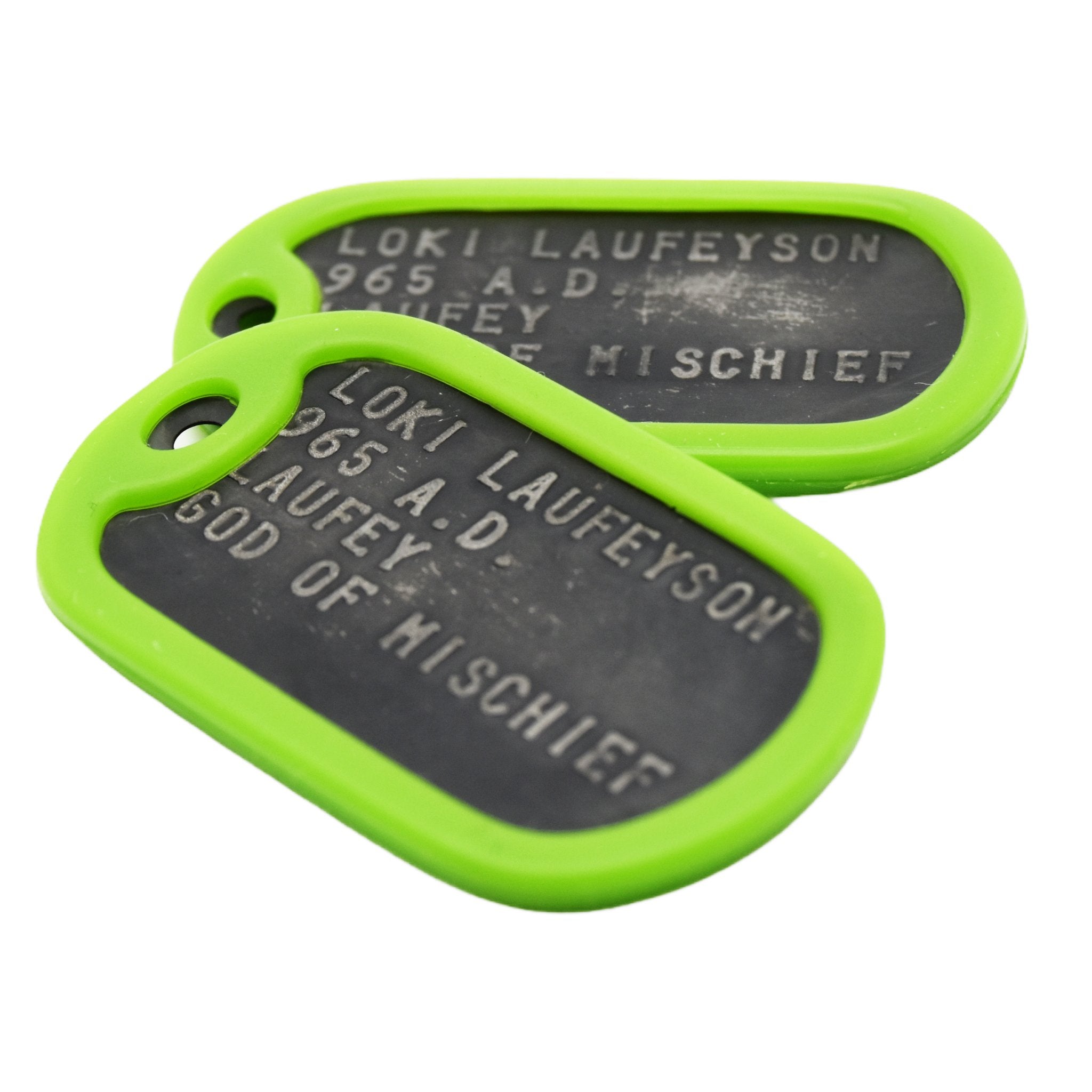 'GOD OF MISCHIEF' LOKI 'ELITE EDITION' Military Dog Tags – TheDogTagCo