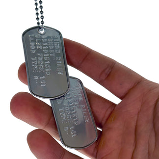 Simon 'Ghost' Riley US Military Dog Tags | TheDogTagCo